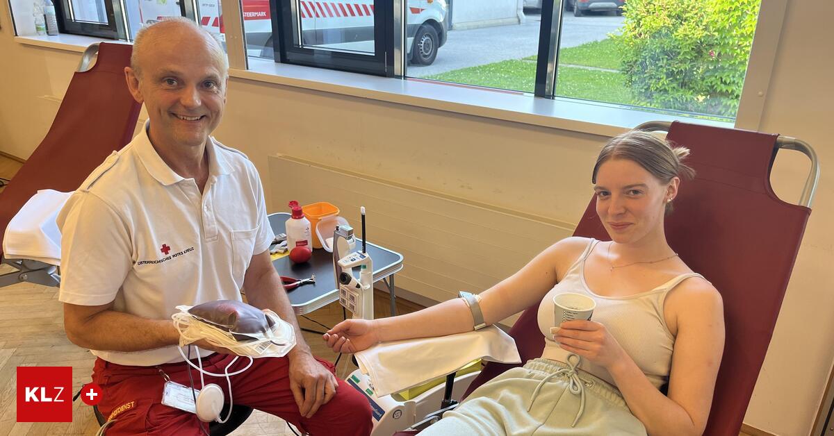 Großer Andrang und viele Erstspender: Blutspendeaktion in Weiz: Wie die ...